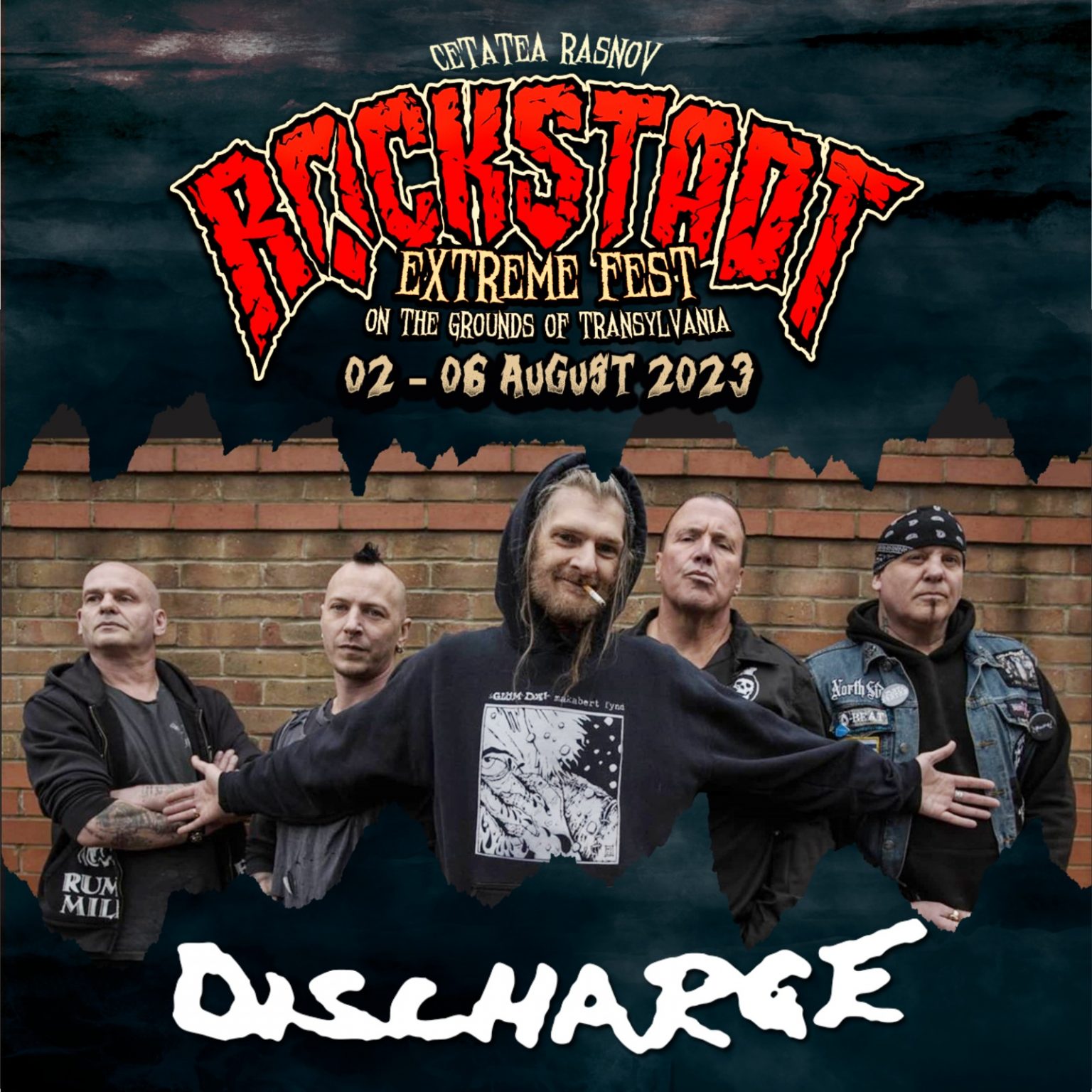 Discharge va canta la Rockstadt Extreme Fest 2023 - Arhivamea.ro